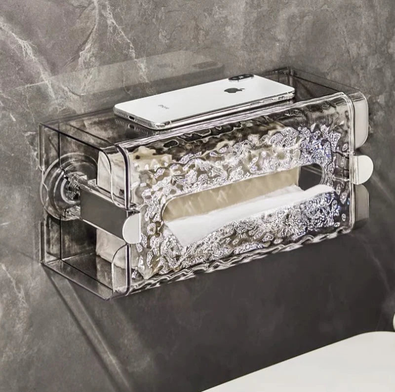 Suction Cup Tup Tissue Box – Genius Picks
