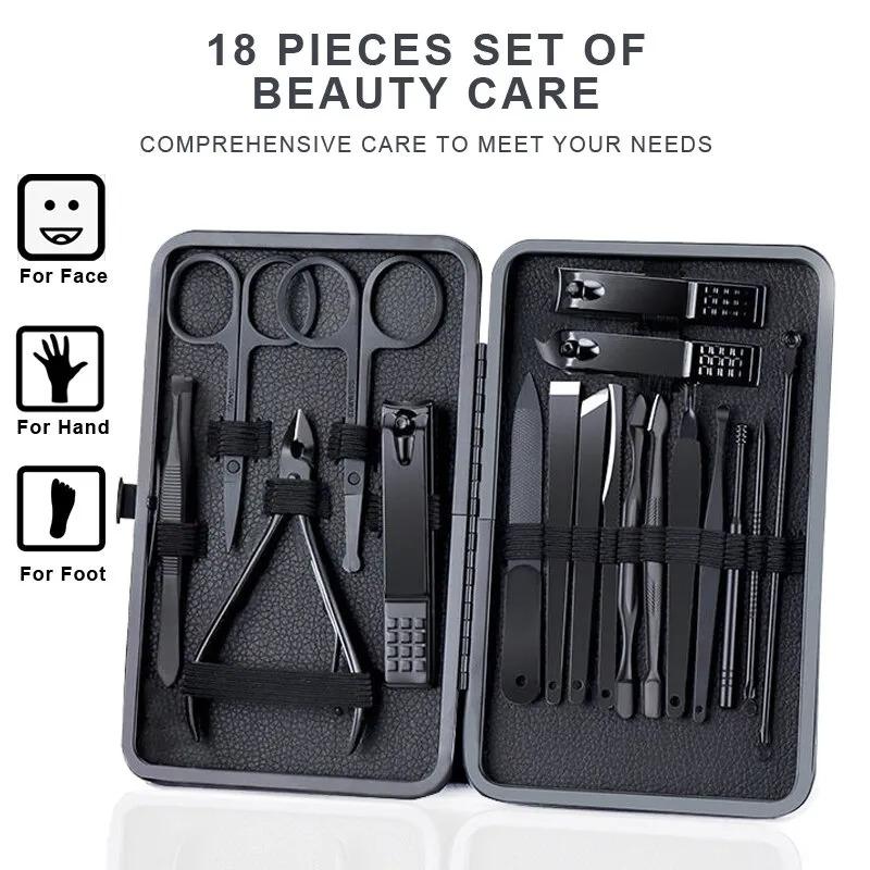18 in 1 Manicure Set Stainless Steel – Genius Picks