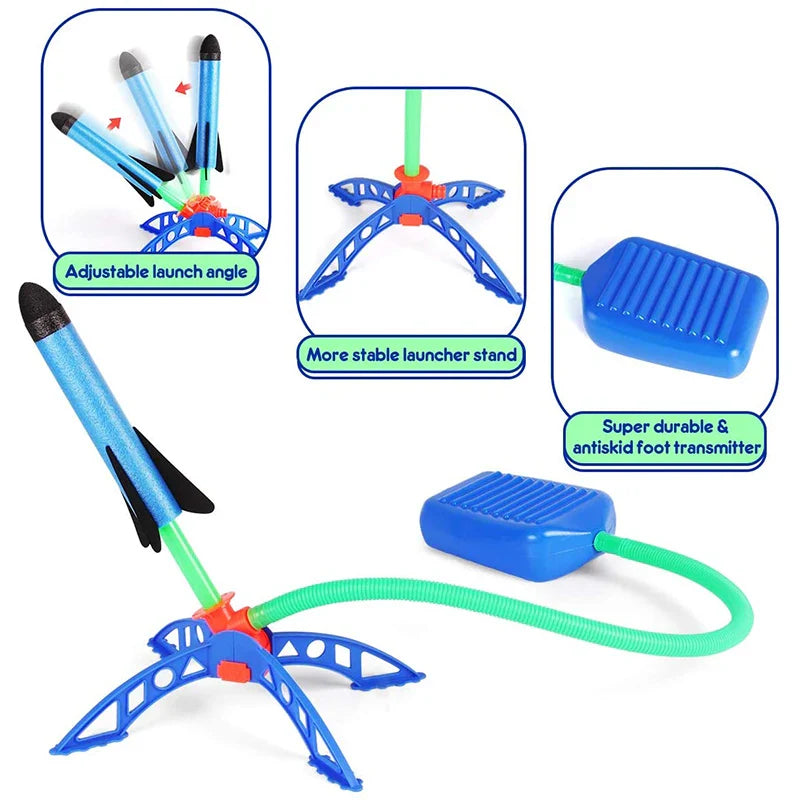 Kid Air Foot Pump Launcher – Genius Picks
